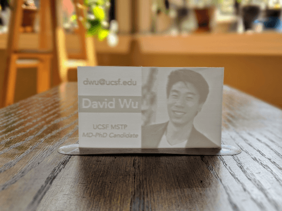 3D Print the Ultimate Business Card - UCSF Library