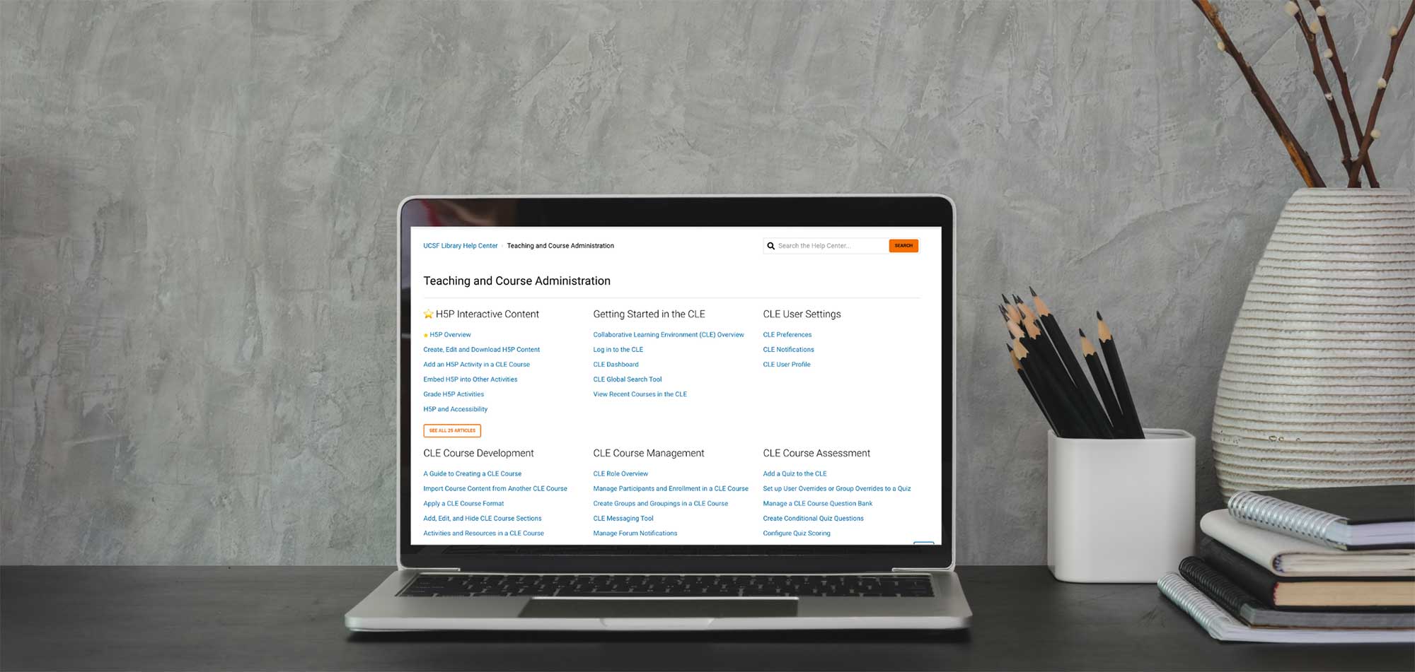 New and Updated CLE Help Center Documents - UCSF Library