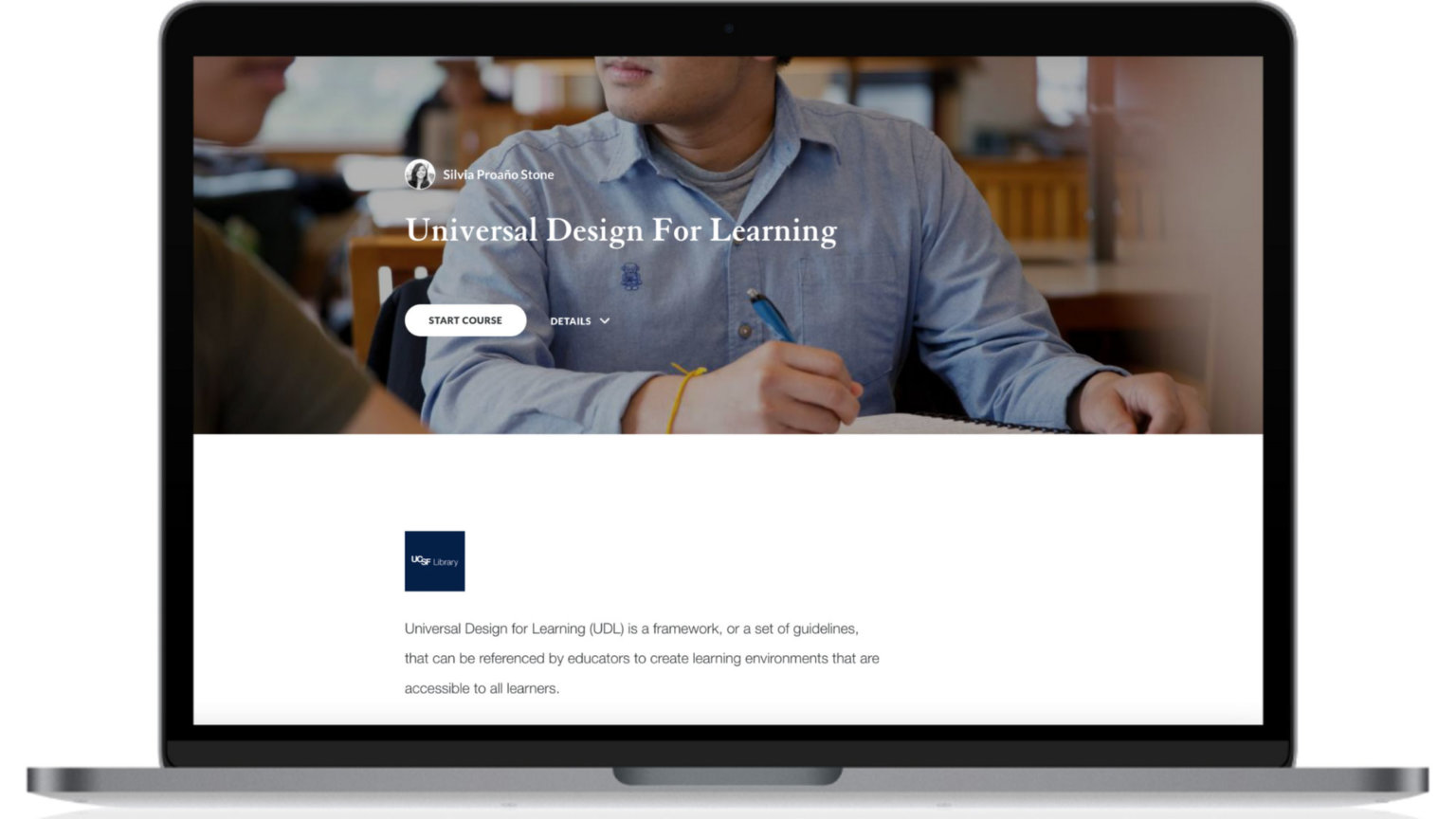 New Universal Design for Learning Course - UCSF Library